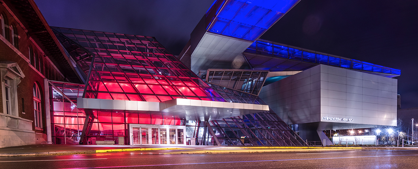 Tour Akron Art Museum with Dot the Chatbot